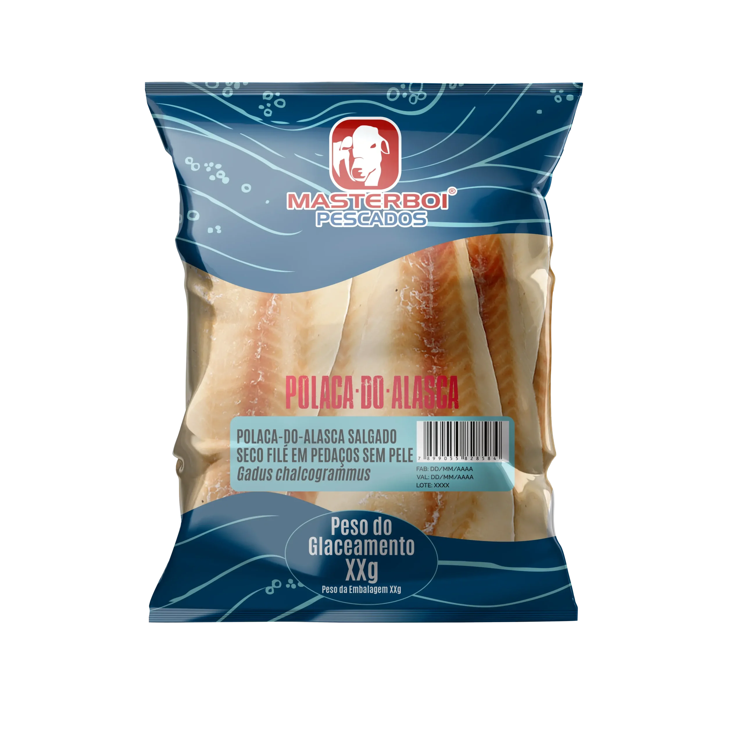 Filé de Polaca do Alaska Masterboi Pescados - Masterboi
